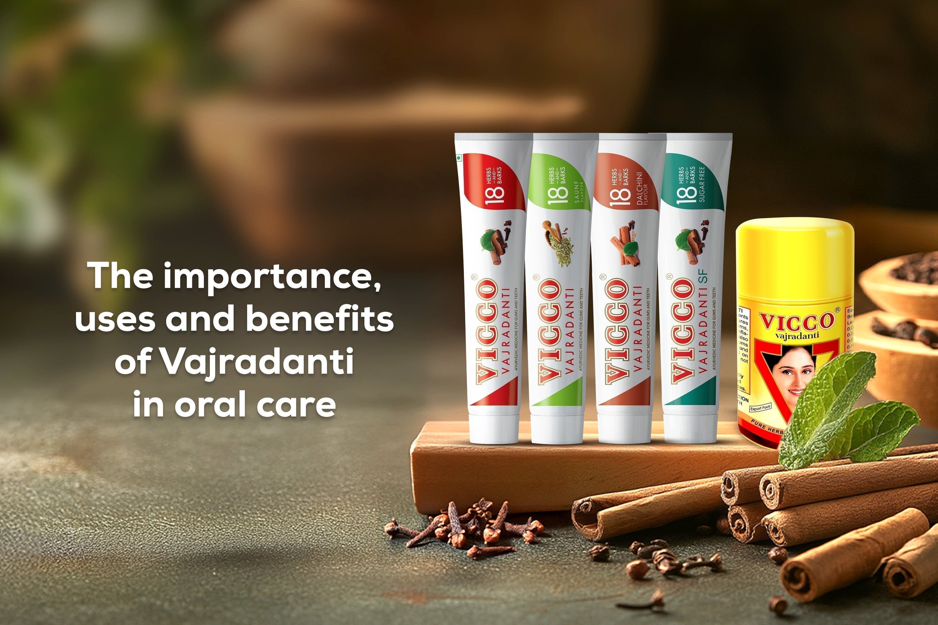 The Importance, Uses, and Benefits of Vajradanti in Oral Care – Vicco labs