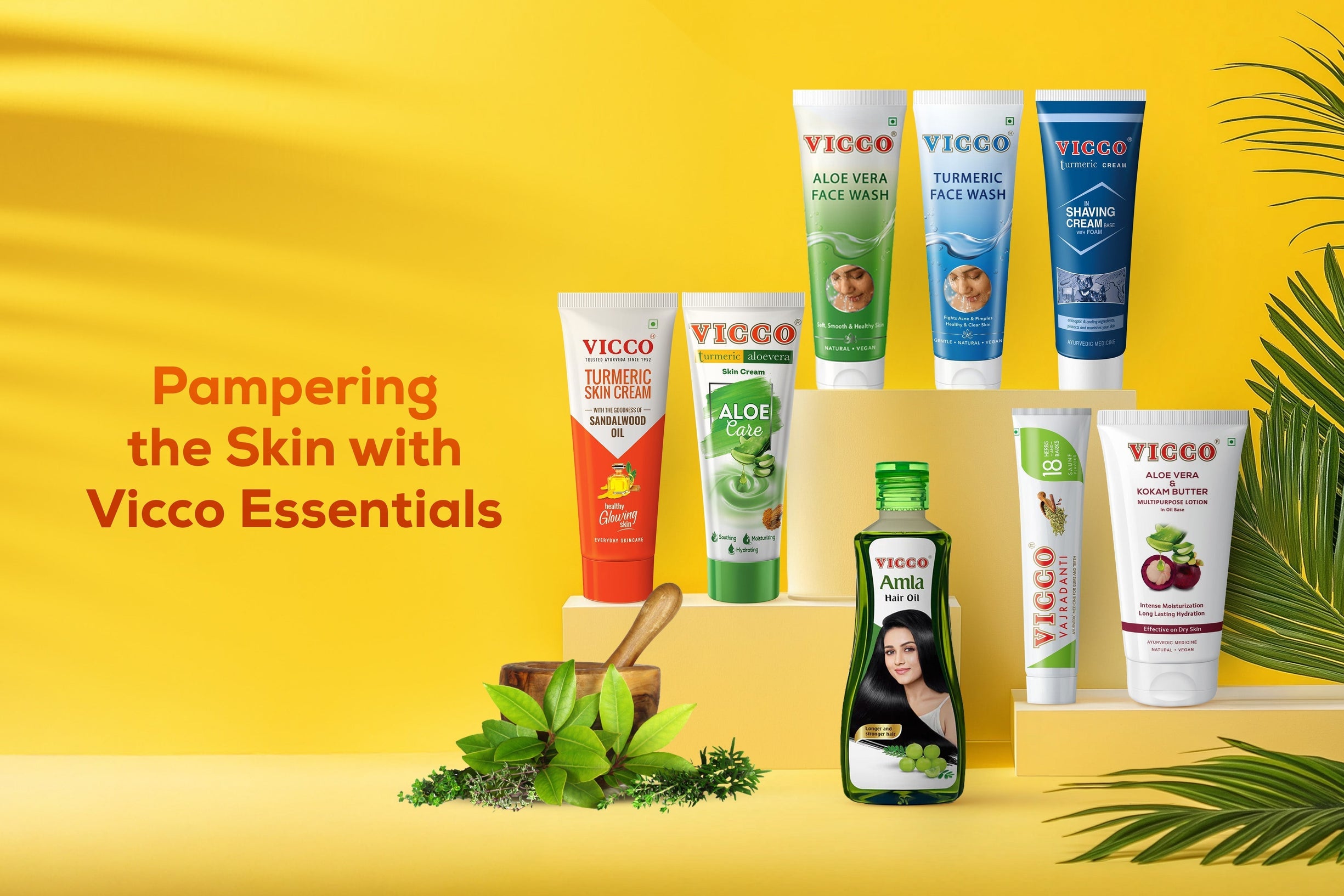 Pampering Your Skin with Vicco Essentials: Nourishment and Care – Vicco ...